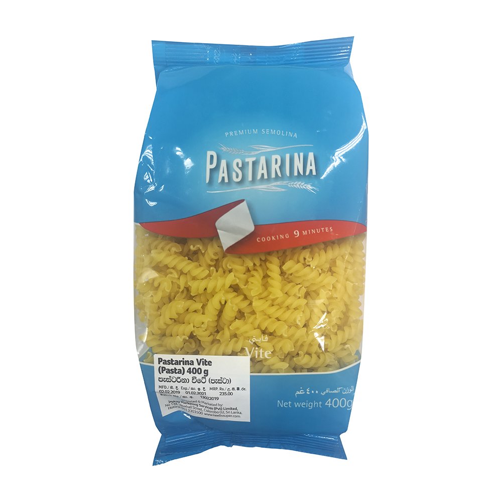 Pastarina Vite 400g starting from LKR 0 | Compare prices on AnyPrice