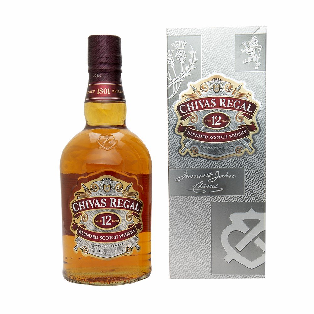 Chivas Regal Aged 12 Years Blended Scotch Whisky 750ml starting from LKR 0 | Compare prices on ...